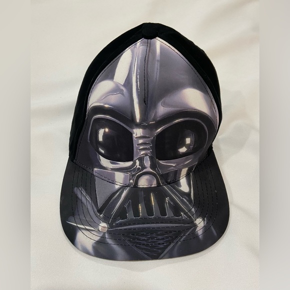 Star Wars | Accessories | Star Wars Darth Vader Black Snapback Hatcap ...